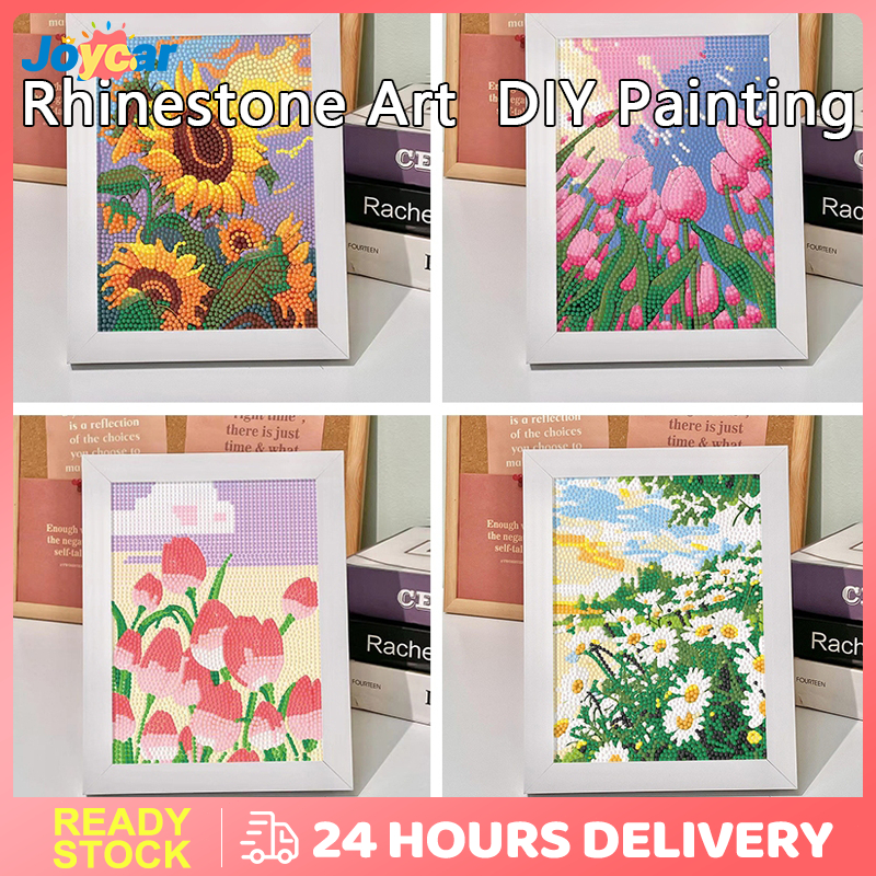 Rhinestone Art DIY Painting Kit KidsCrystal Easy Art Craft Set 5D Full ...