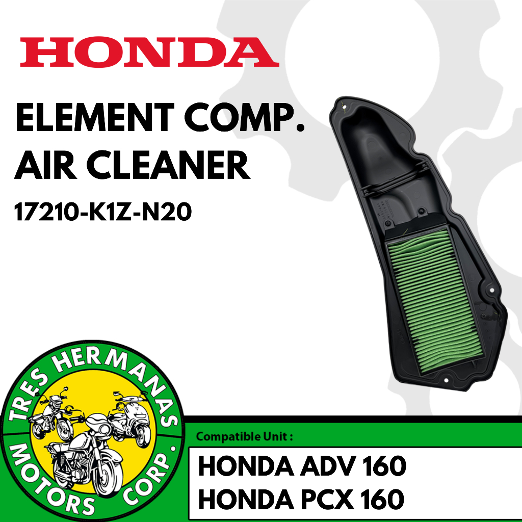 ELEMENT COMP, AIR/CLEANER For : HONDA Motorcycle : PCX 160 / ADV 160 ...