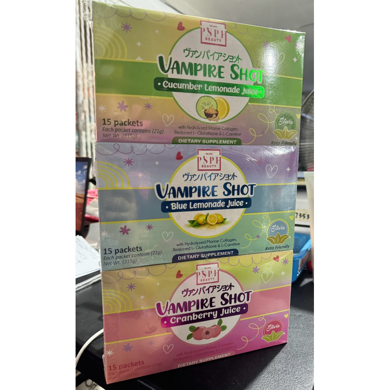 VAMPIRE SHOT dietary supplement | Shopee Philippines
