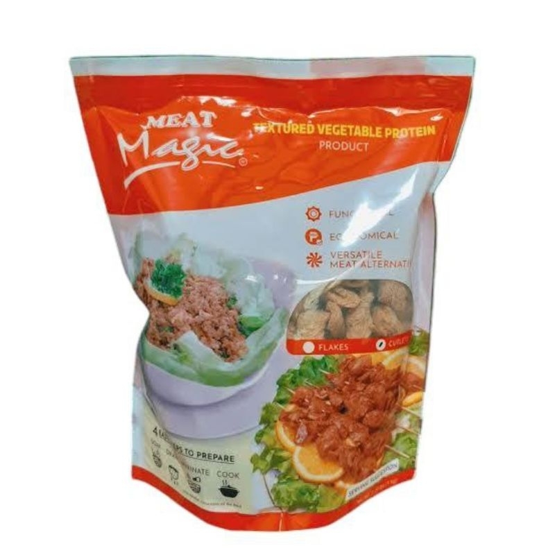 (DRIED) MAGIC MEAT CUTLETS/FLAKES VEGETARIAN MEAT 1KG EXPIRY 2025 ...