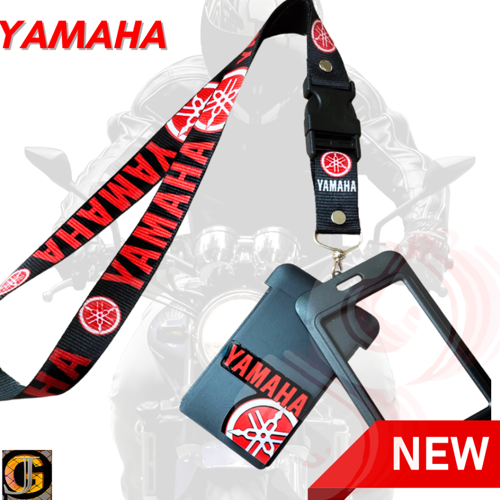 jg New Yamaha Lanyard Durable Id Lace & Name Tags 1inch | Shopee ...
