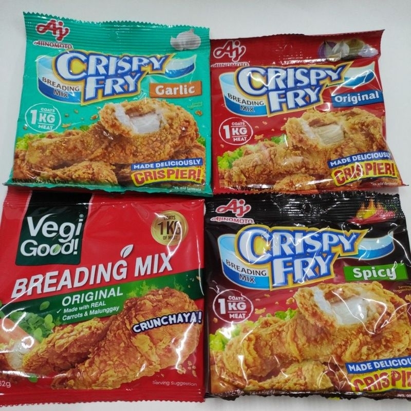 Aji Crispy Fry 62g for 1 kg meat or Vegi Good! | Shopee Philippines
