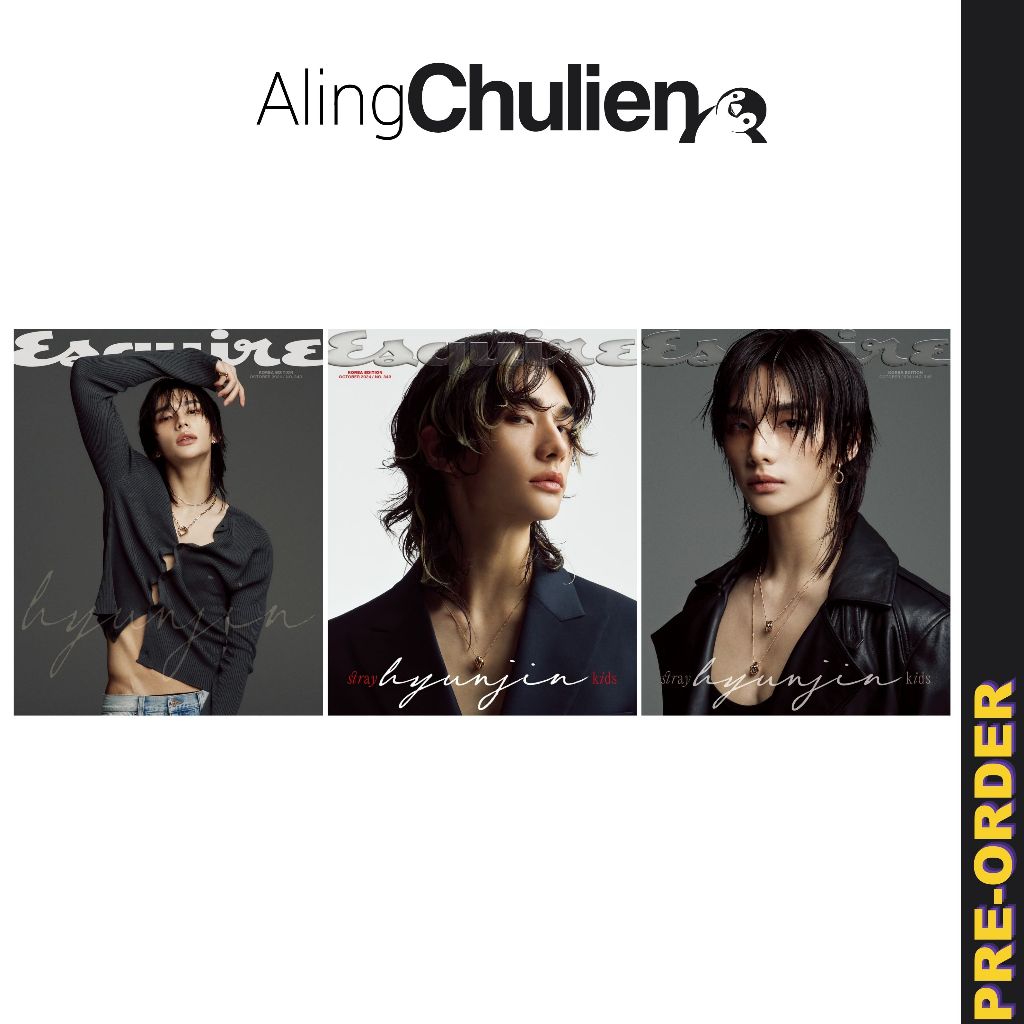 Pre-Order ESQUIRE October 2024 Cover: Stray Kids Hyunjin | Shopee Philippines