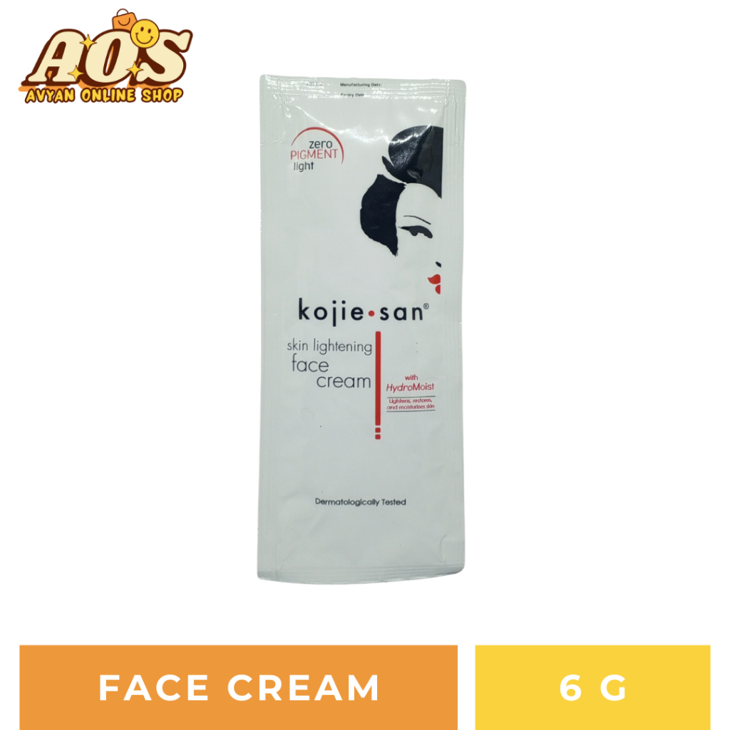 Kojie San Skin Lightening Face Cream Sachet 6g | Shopee Philippines