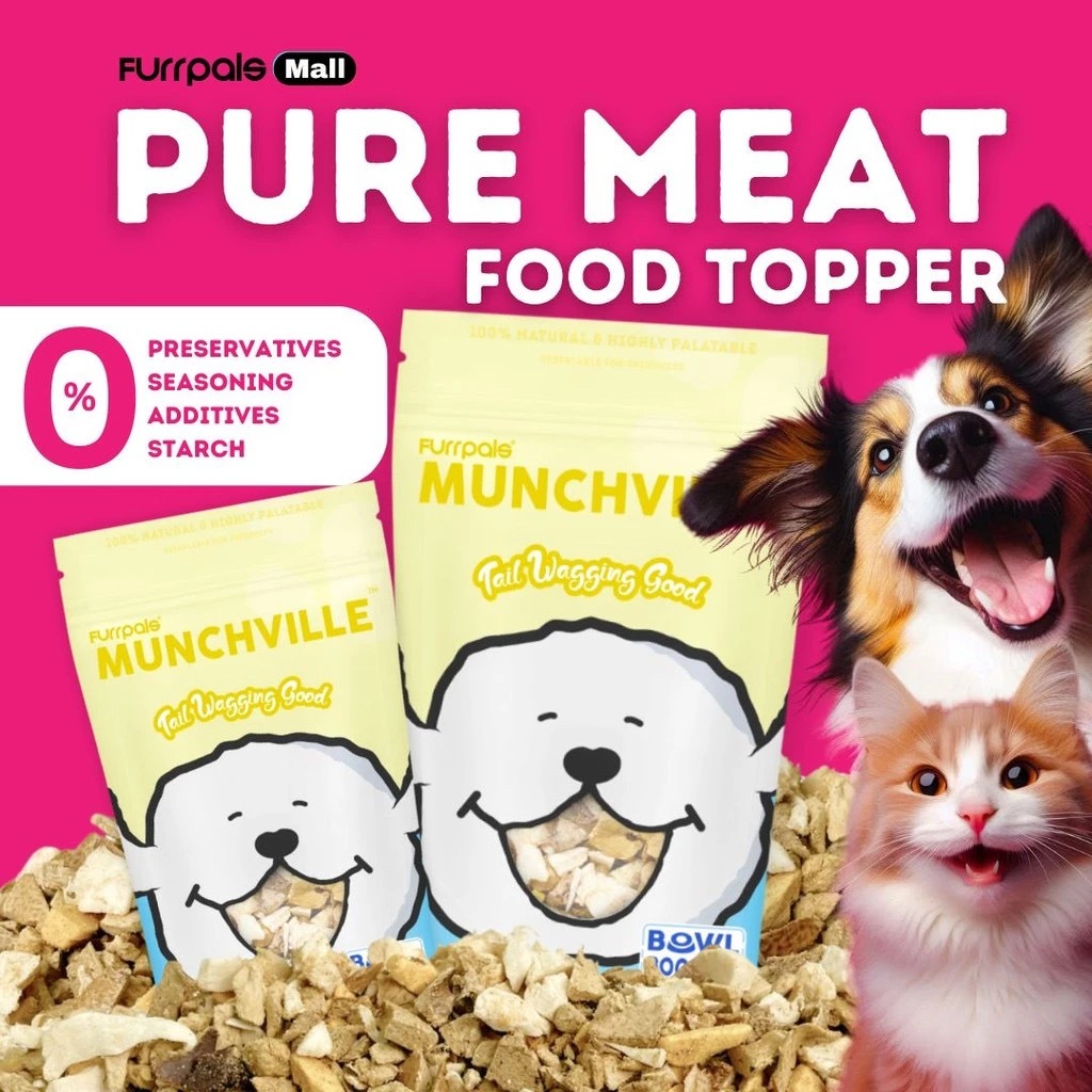 CM Furrpals Bowl Booster Freeze Dried Pure Meat Food Treat Topper ...