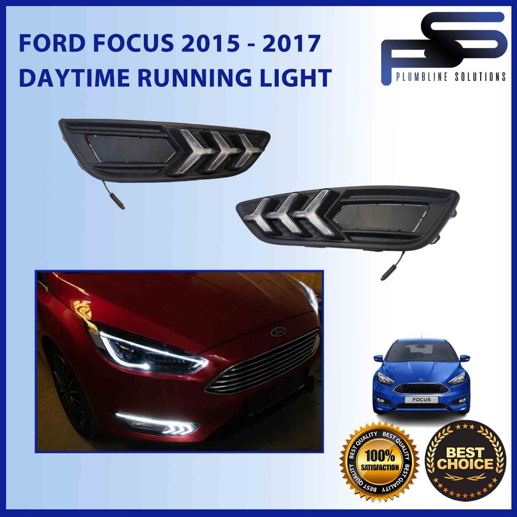 Ford Focus 2016 - 2019 LED DRL (Daytime Runner Light) DRL | Shopee ...