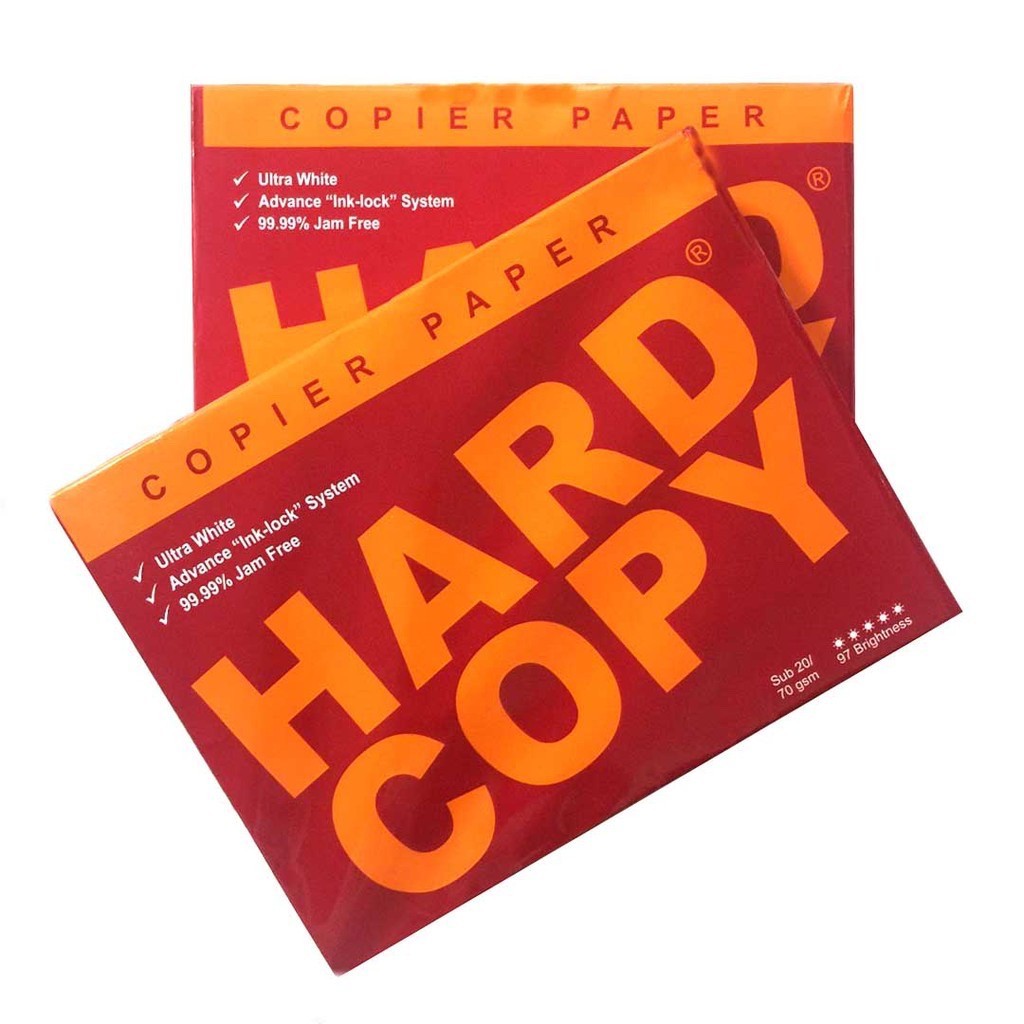 Hard Copy Bond Paper (Short/Letter, Long/Legal, A4) 70gsm Copier Paper ...