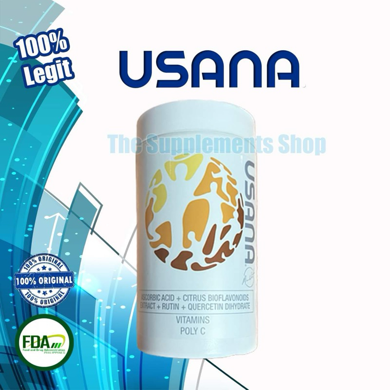 Poly c Vitamin C 120 tabs/bottle | Shopee Philippines