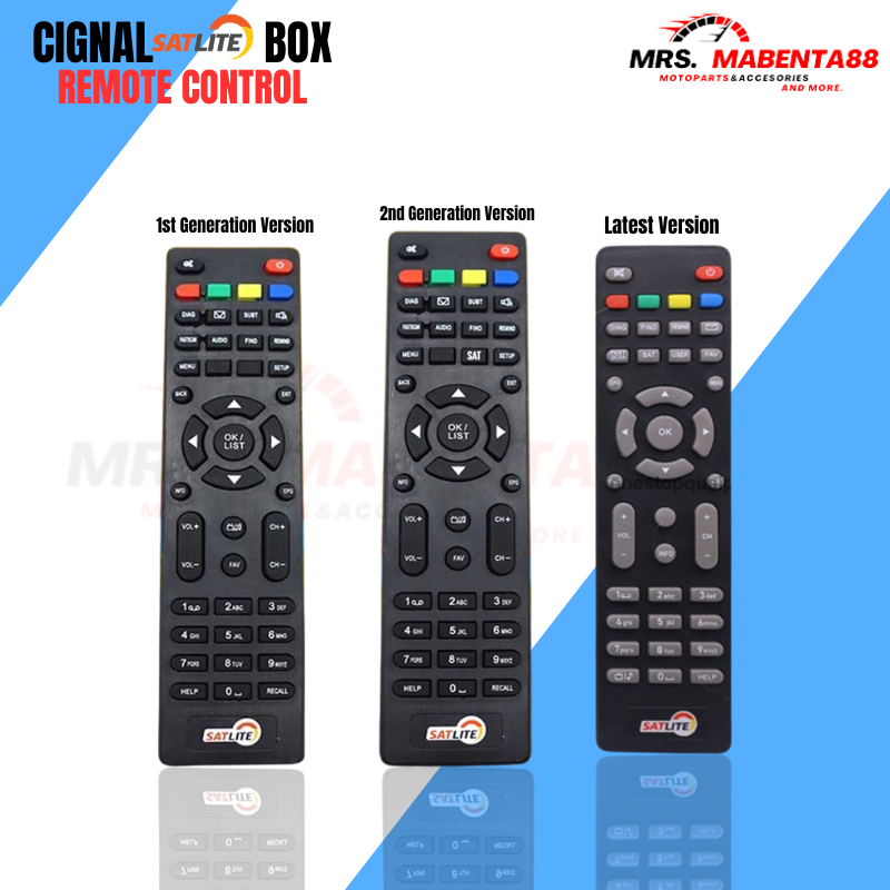 ORIGINAL CIGNAL SATLITE REMOTE CONTROL FIRST/SECOND/LATEST GENERATION ...