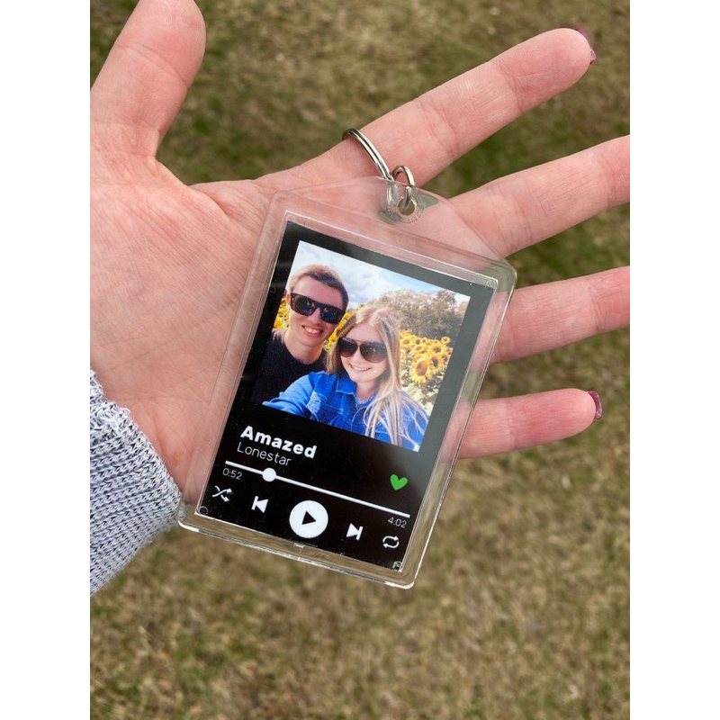 Customized Spotify Keychain Acrylic Customized gift | Shopee Philippines