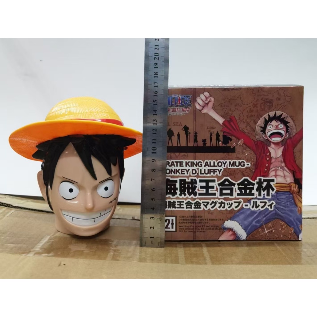 One Piece Luffy Monkey D. Luffy 3D Mug Cup Stainless Collectible ...