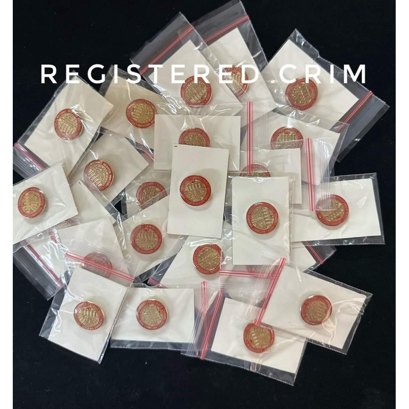 CRIMINOLOGIST Pin (Hinang/DeTusok) | Shopee Philippines