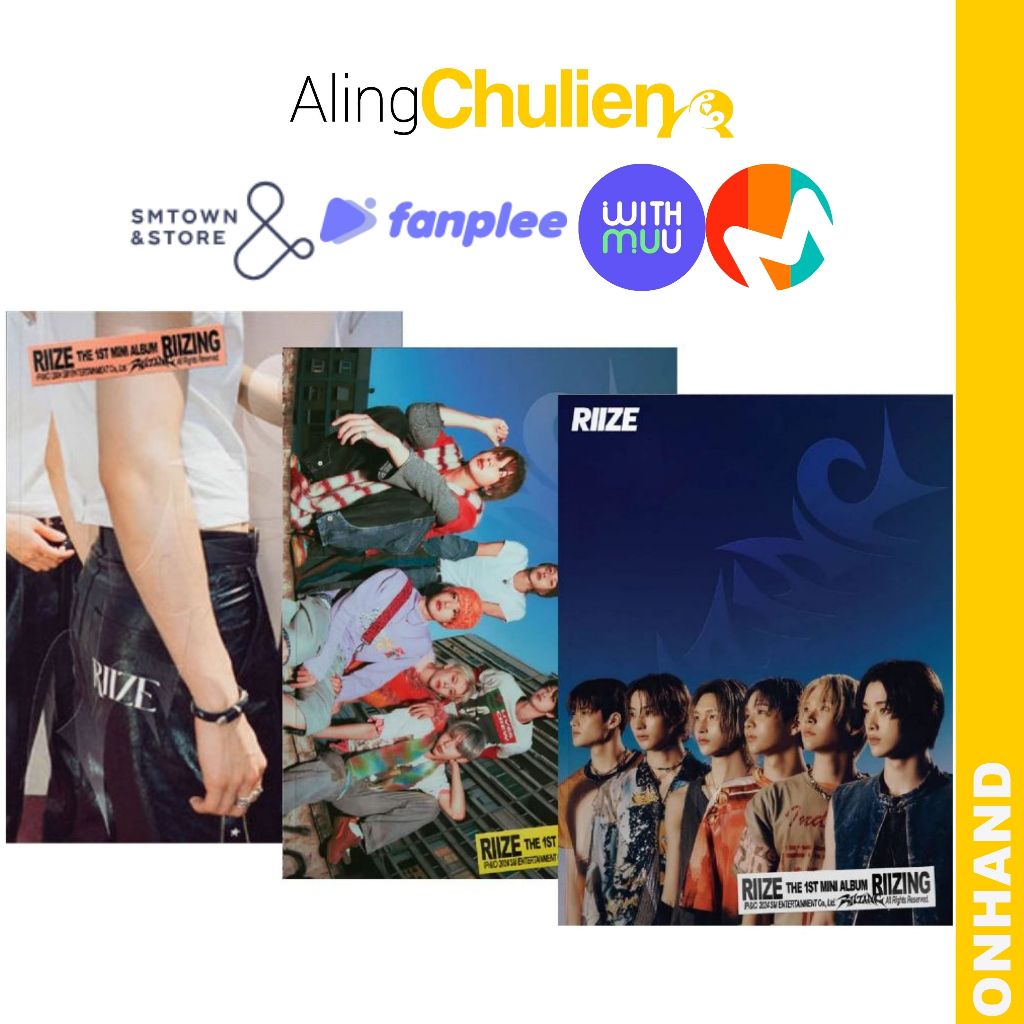 RIIZE 1st Mini Album Official - RIIZING (Photobook Ver.) with POB ...
