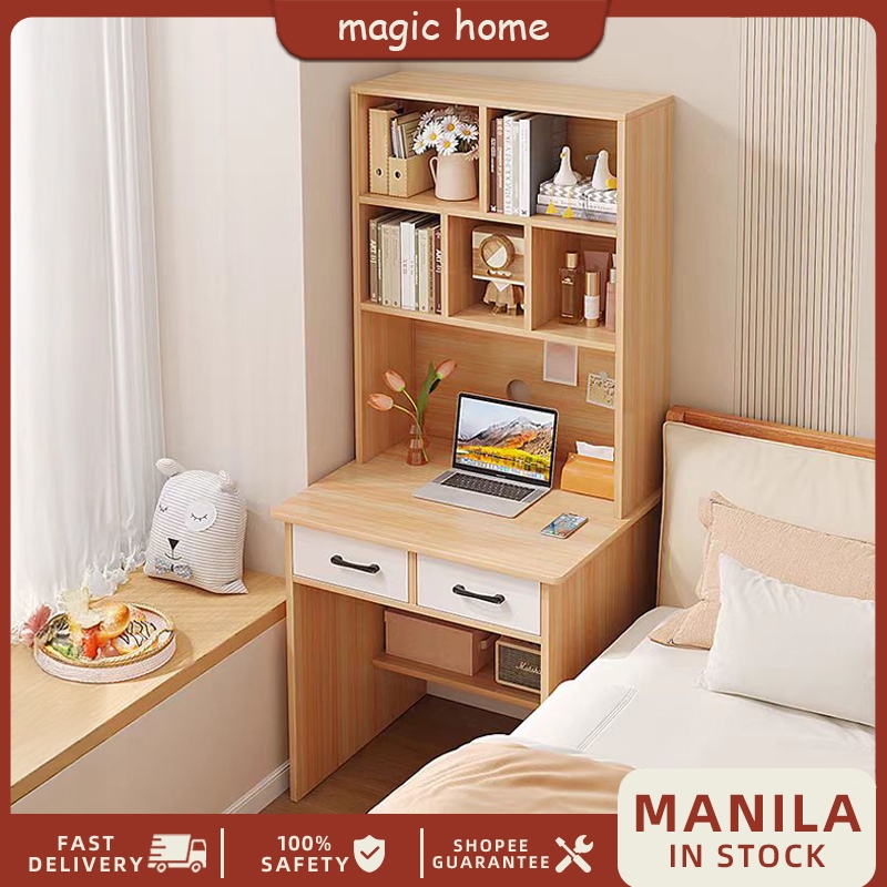 Study Table For Kids With Drawer Computer Desk Table With Shelf Desktop ...