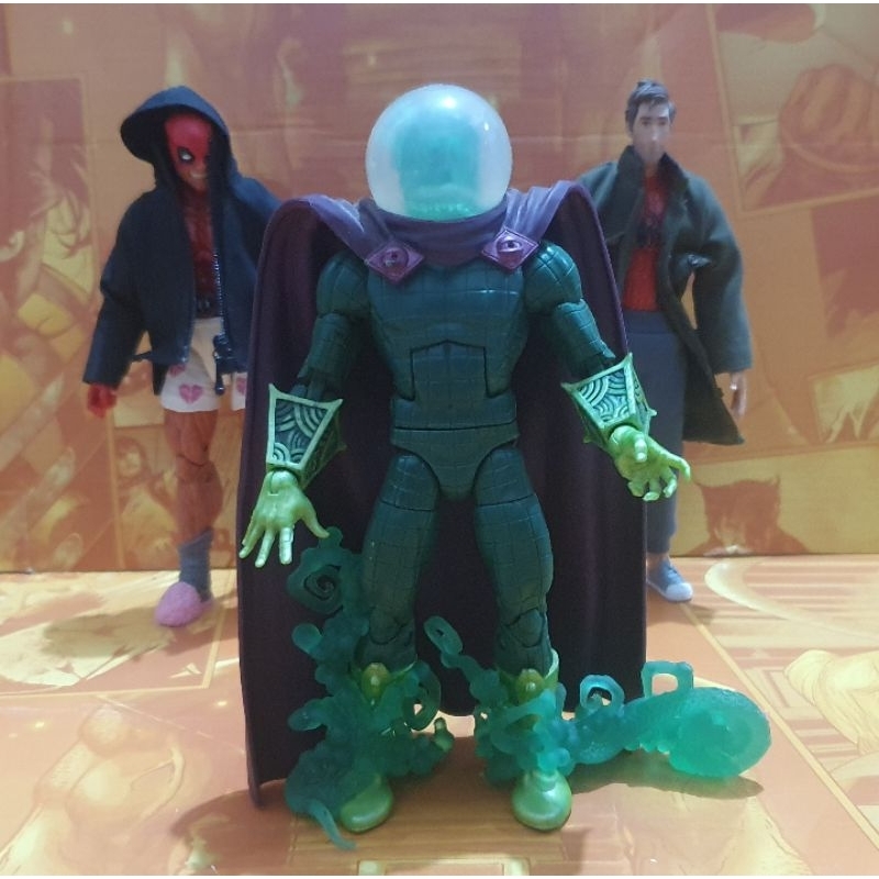 MARVEL LEGENDS MYSTERIO FROM LIZARD WAVE (GREEN HEAD RARE) | Shopee ...