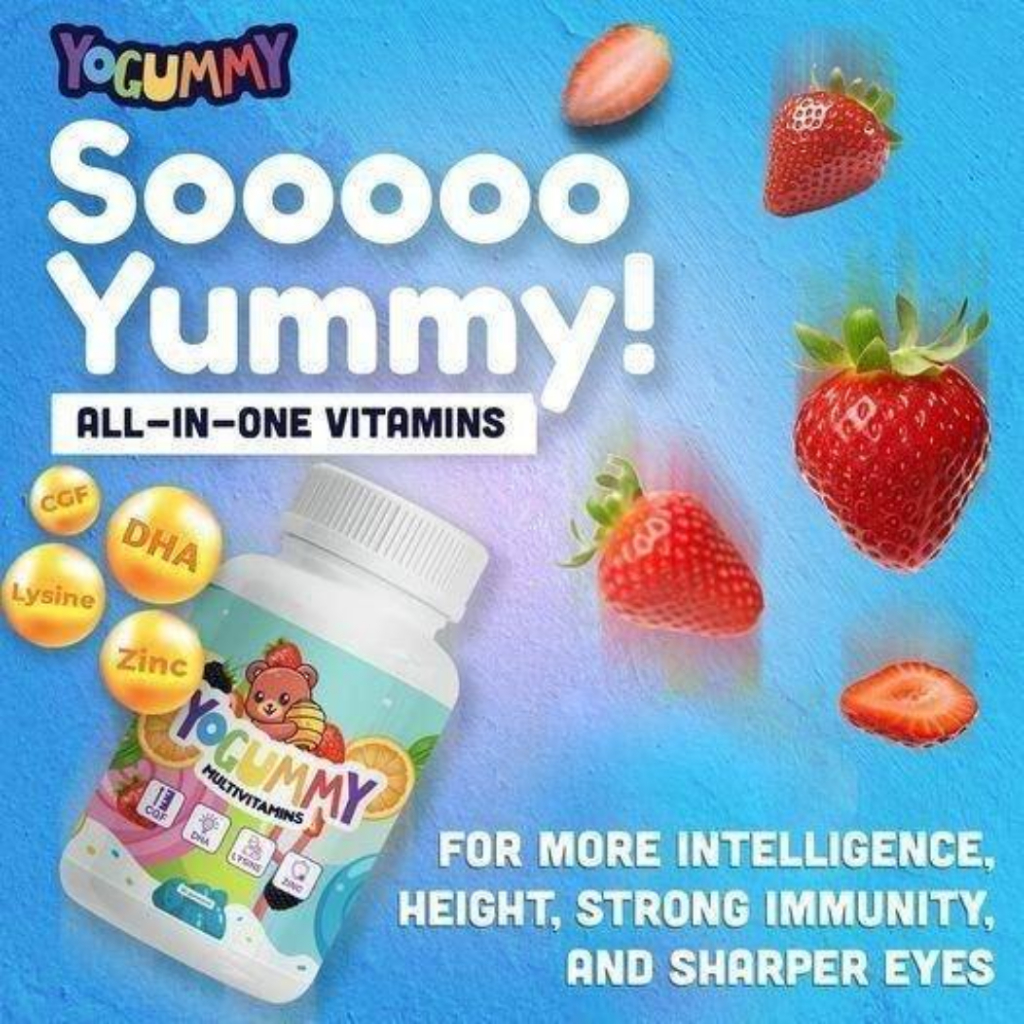 Yogummy Vitamins for Kid Make Kids Smart Brain Booster Memory ...