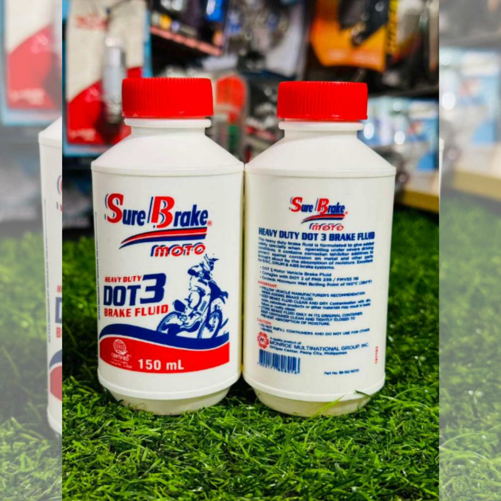 Sure Brake Heavy Duty DOT 3 Brake Fluid | Shopee Philippines