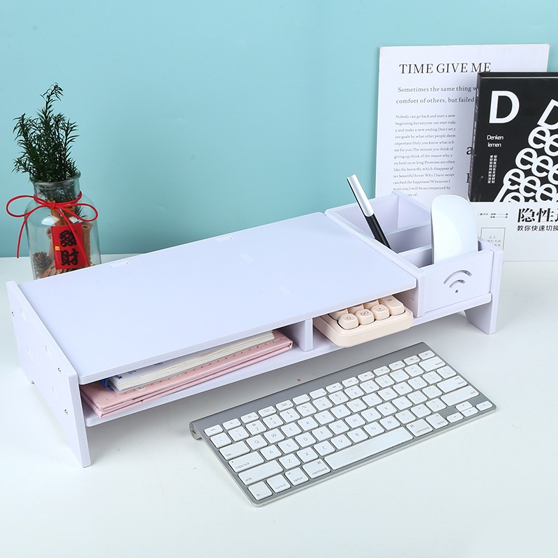 Computer Booster Stand Desk Desk Desktop Storage Stand Desktop Monitor ...