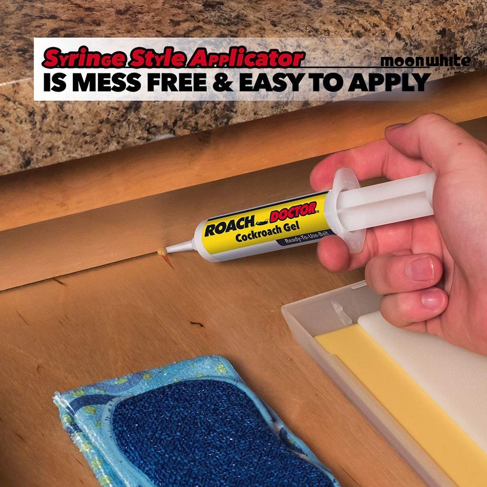 Powerful Kitchen Home Roach Bait Gel Insecticide Cockroach Bugs Killer ...