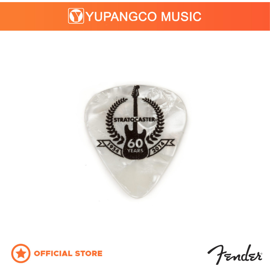 Fender 60th Anniversary Stratocaster Tin Guitar Pick | Shopee Philippines