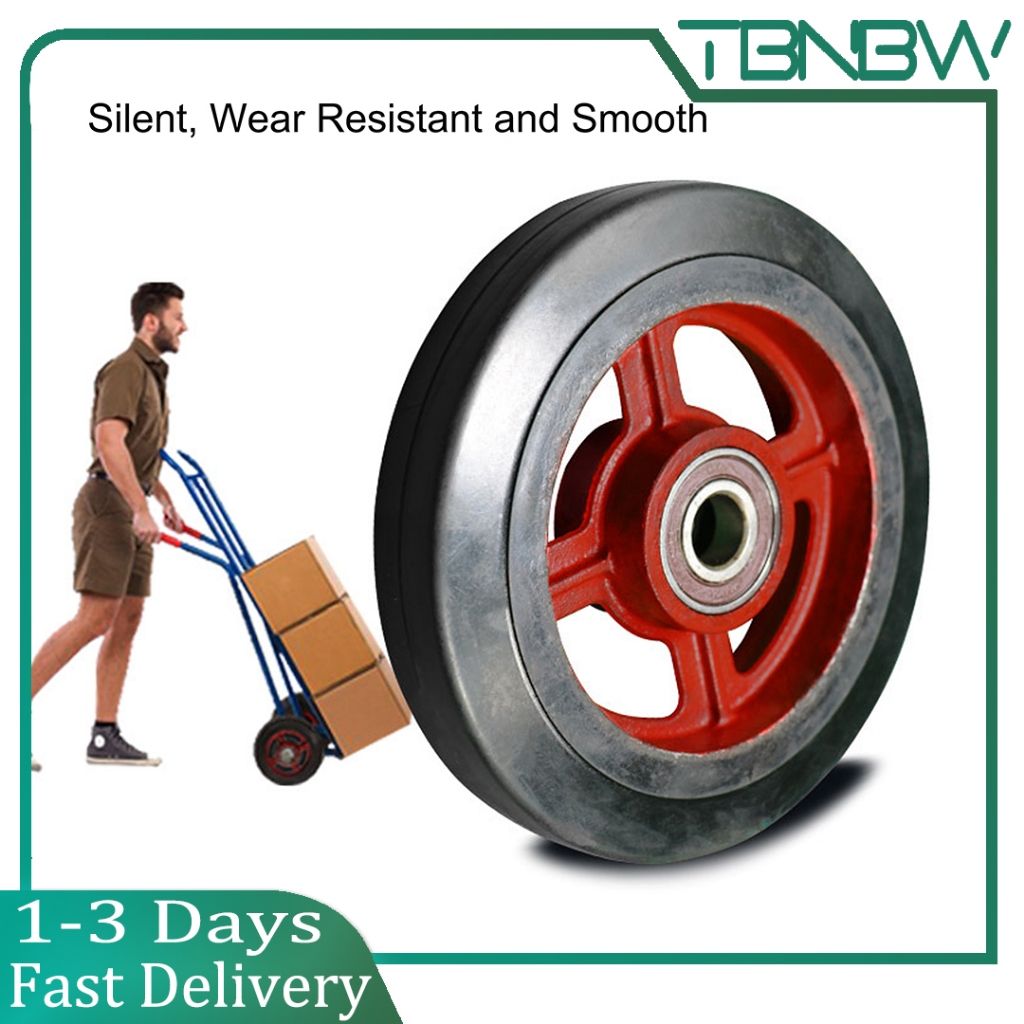 6/8/10/12 inch Wheels For Heavy Cart Set Heavy Duty Push Cart Wheels ...