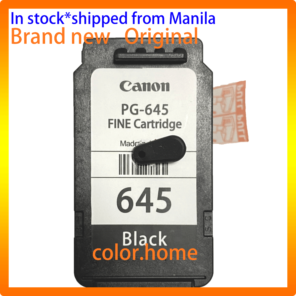PG645 CL646 Original Canon 645 black 646color ink cartridge compatible ...