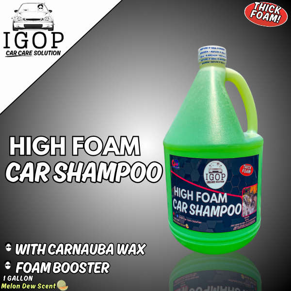 IGOP High Foam Car Shampoo - 1 Gallon | Shopee Philippines