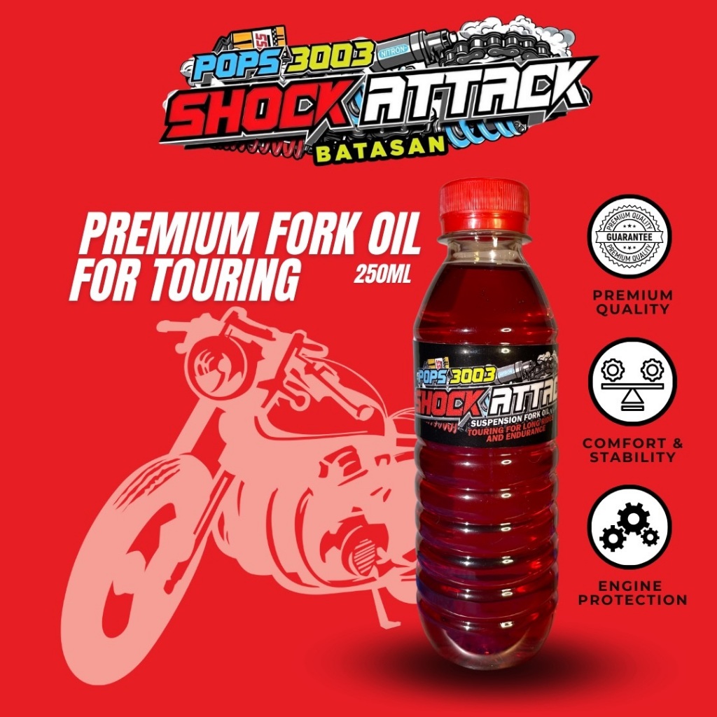 POPS SHOCK ATTACK Touring Fork Oil | Shopee Philippines