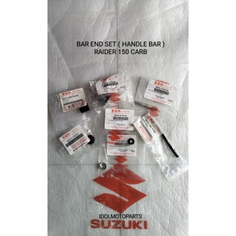 SGP BAR END SET FOR RAIDER 150 CARB ( Left or right only ) | Shopee ...