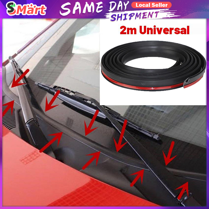 【In Stock】2m Universal Auto Car Front Windshield Window Seal Moulding ...