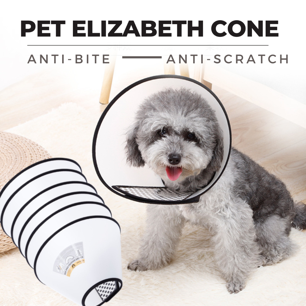 12pcs Pet Elizabeth Cone E-Collar Dog cat Head Cover Anti Bite cone pet ...