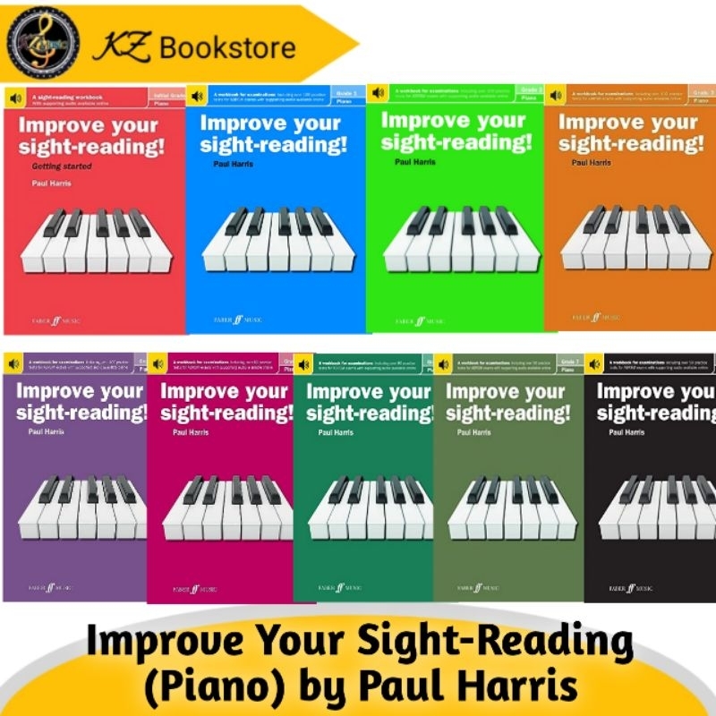 Improve Your Sight-Reading! Piano by Paul Harris | Shopee Philippines