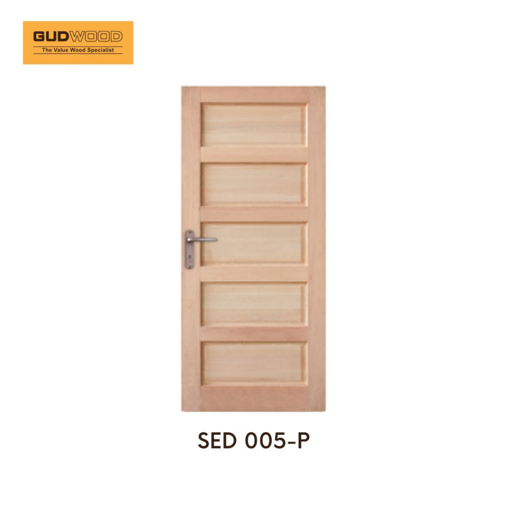 Matimco Gudwood Solid Engineered Wood Door 70x210 /80x210 / 90x210 (SED ...