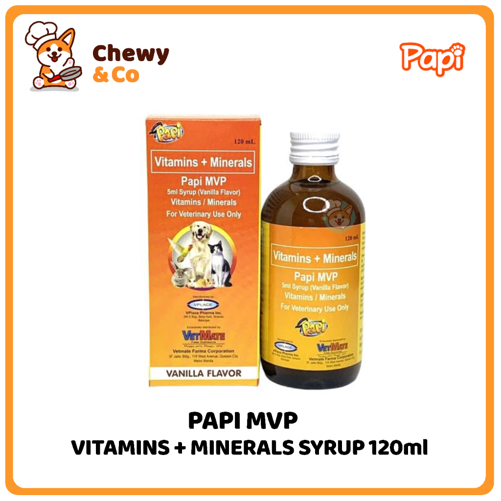 Papi MVP Multivitamin and Food Supplement (Vitamins and Minerals for ...