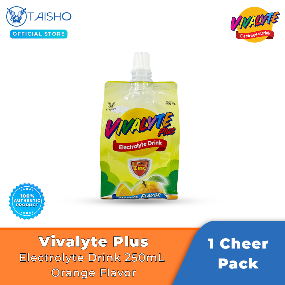 Vivalyte Plus 250ml E-Drink Orange 1's | Shopee Philippines