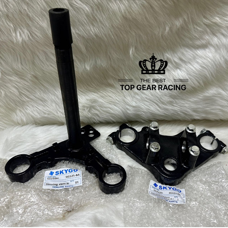 SKYGO T-POST SG125 150 WIzard 125 STEERING STEM HANDLE POST T POST ...