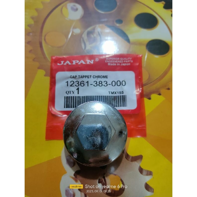 CAP TAPPET CHROME TMX155(OEM JAPAN) | Shopee Philippines