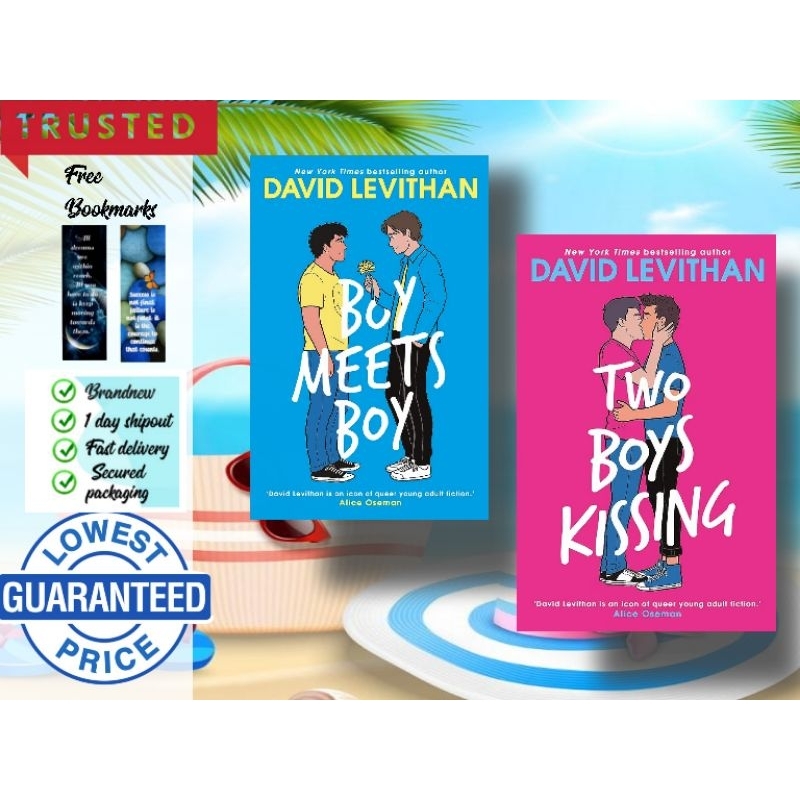 boy meets boy, two boys kissing by David Levithan | Shopee Philippines