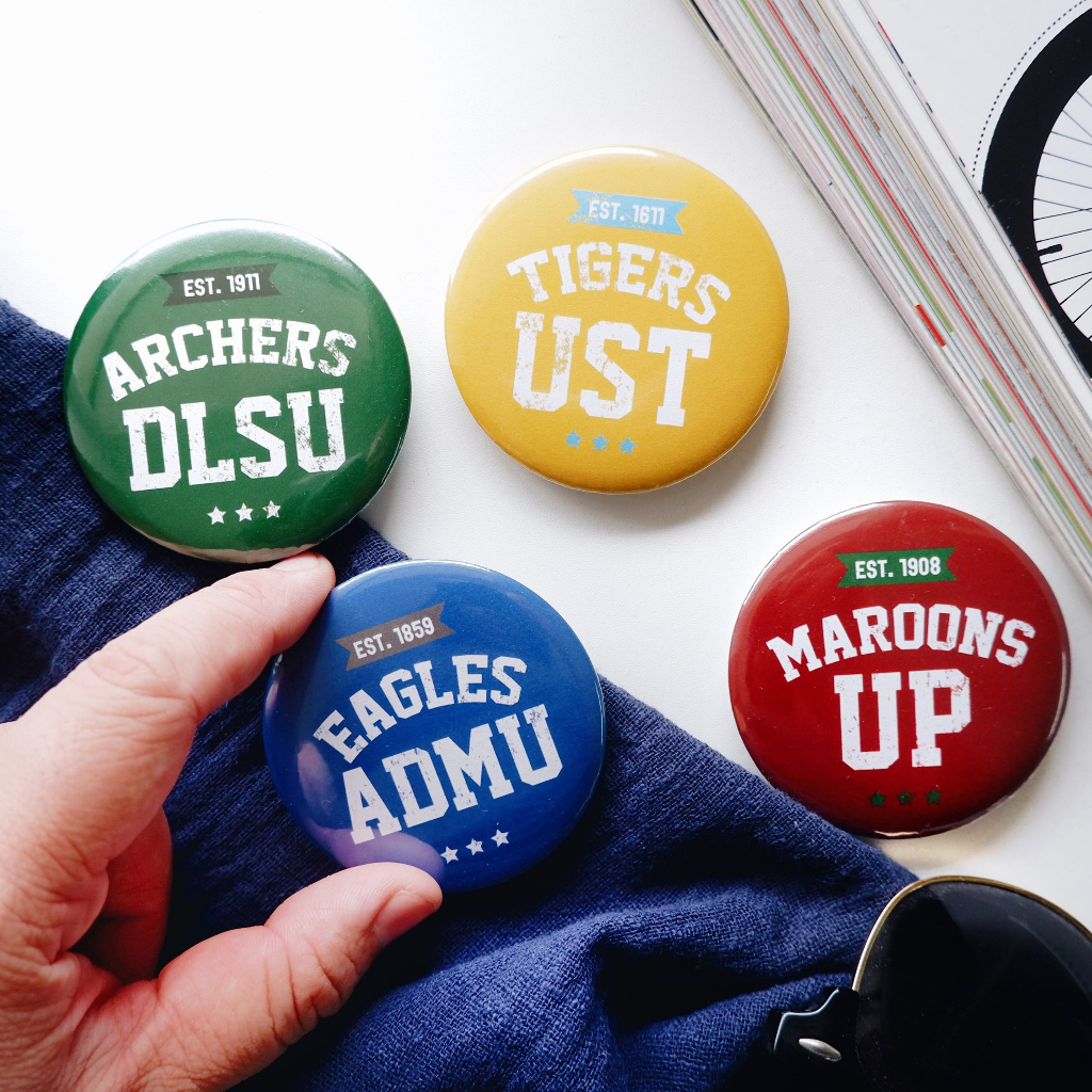 Papemelroti School Badge | UP ADMU DLSU UST STI PUP LPU FEU | Pin ...