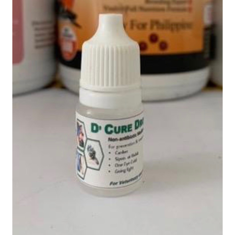 D Cure Drops 5ml for Racing Pigeons Game Fowl for Pigeon Breeders ...