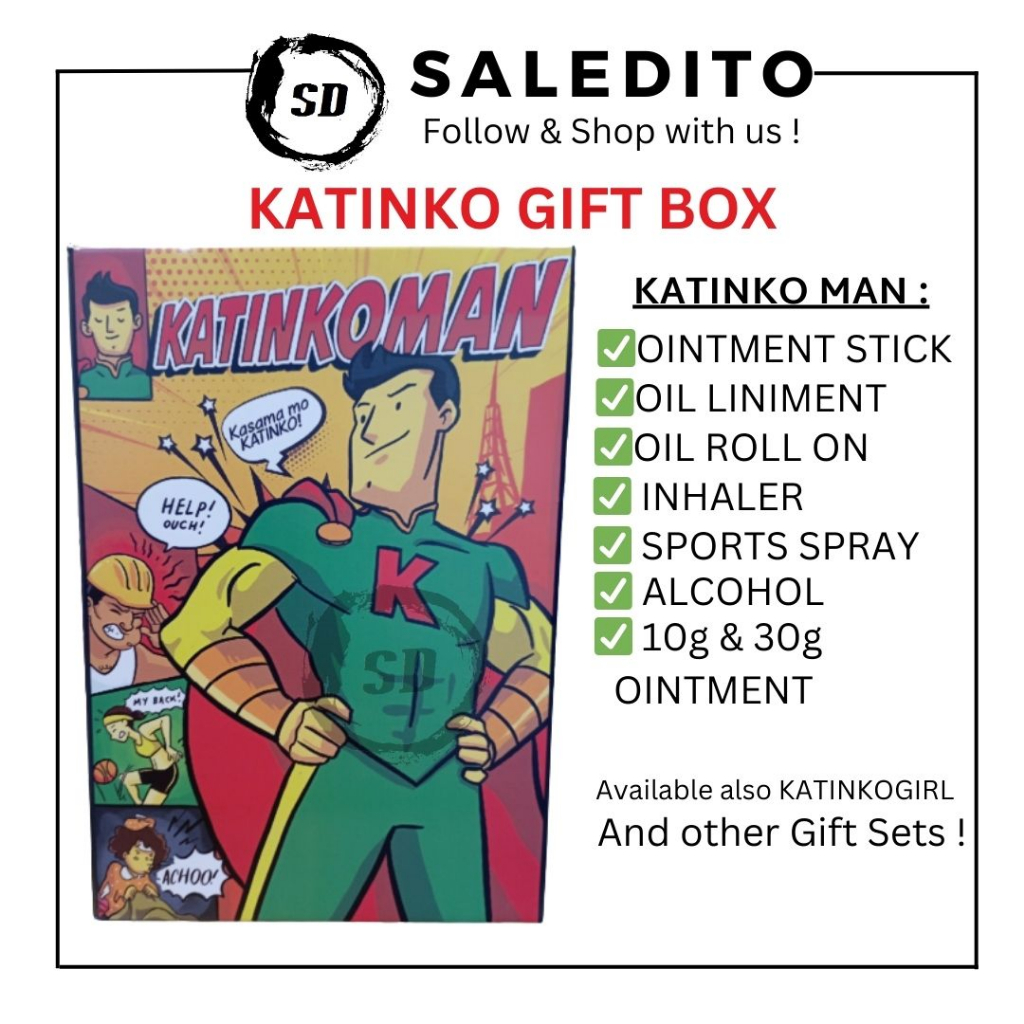 KatinkoMan Gift Set/ For Men and Girl | Shopee Philippines