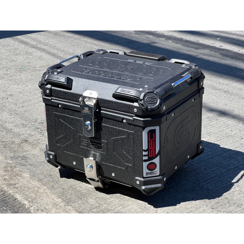 SEC 55L and 45L ALLOY TOPBOX ( with backrest ) | Shopee Philippines
