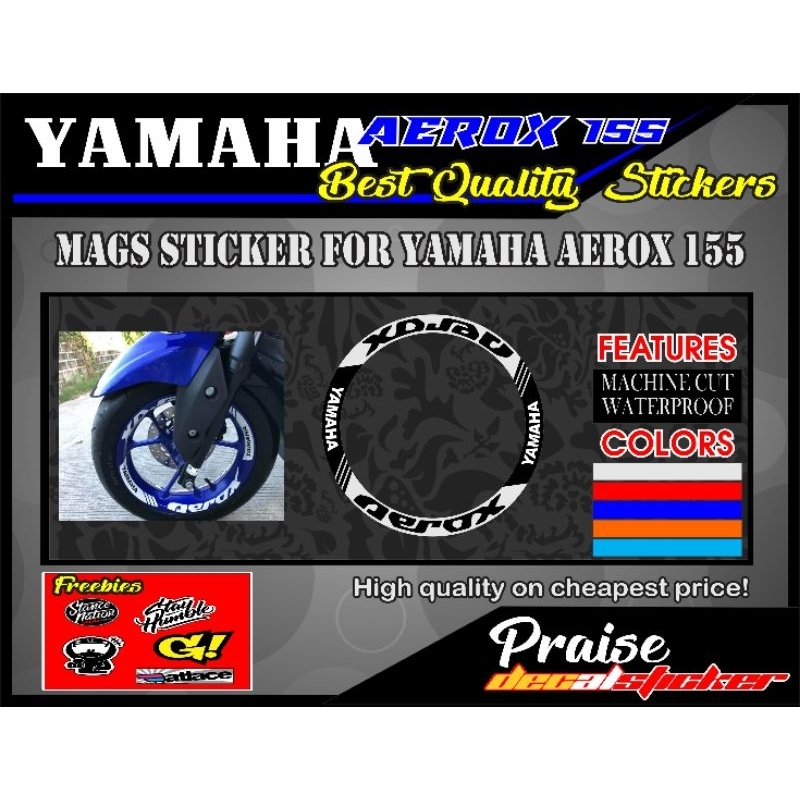 Yamaha Aerox Aerox 155 mags Sticker lining | Shopee Philippines