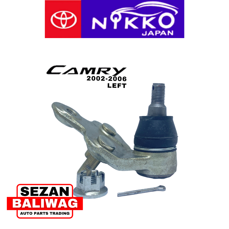 NIKKO JAPAN LOWER BALL JOINT LEFT TOYOTA CAMRY 2002-2005 43340-29175 ...