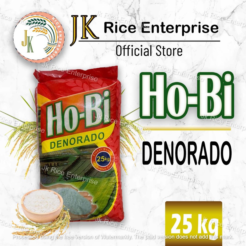 HO-BI DENORADO RICE 25KG (PREMIUM QUALITY RICE) | Shopee Philippines