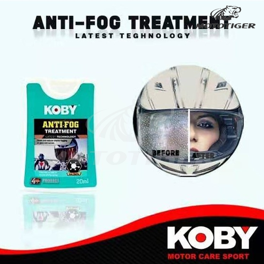 Original Koby Helmet 450ml Disinfecting Foam Spray And 20ml Anti Rain ...