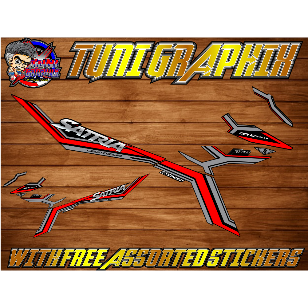 RAIDER 150 FI SATRIA MALAYSIAN / THAI DECALS | Shopee Philippines