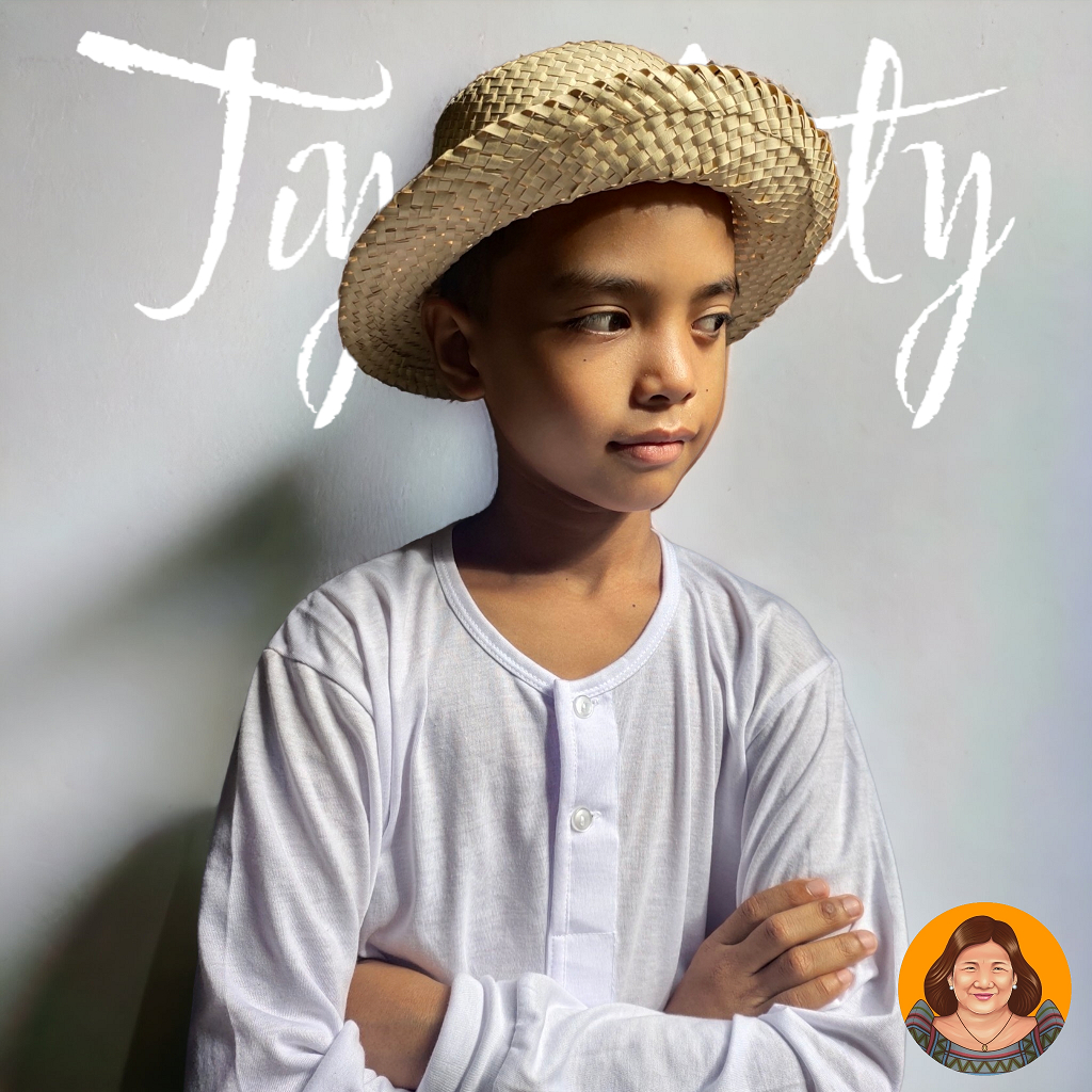 TIYA NATY Native Hat Karagumoy Buri Farmer Filipino Traditinal Hat ...
