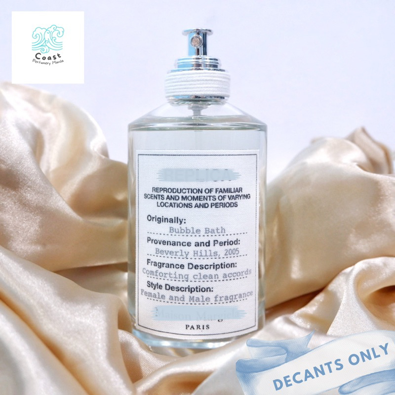 (DECANT) Replic@ Bubble Bath EDT (0.5ml, 1ml, 2ml, 3ml, 5ml) sample ...