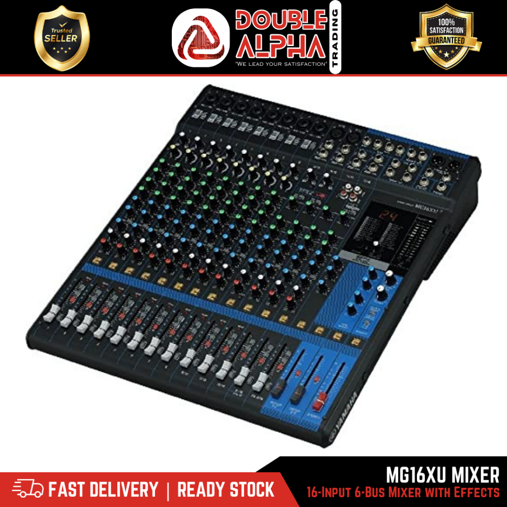HIGH QUALITY AUDIO MIXING CONSOLE 16-CHANNEL MG12XU | Shopee Philippines